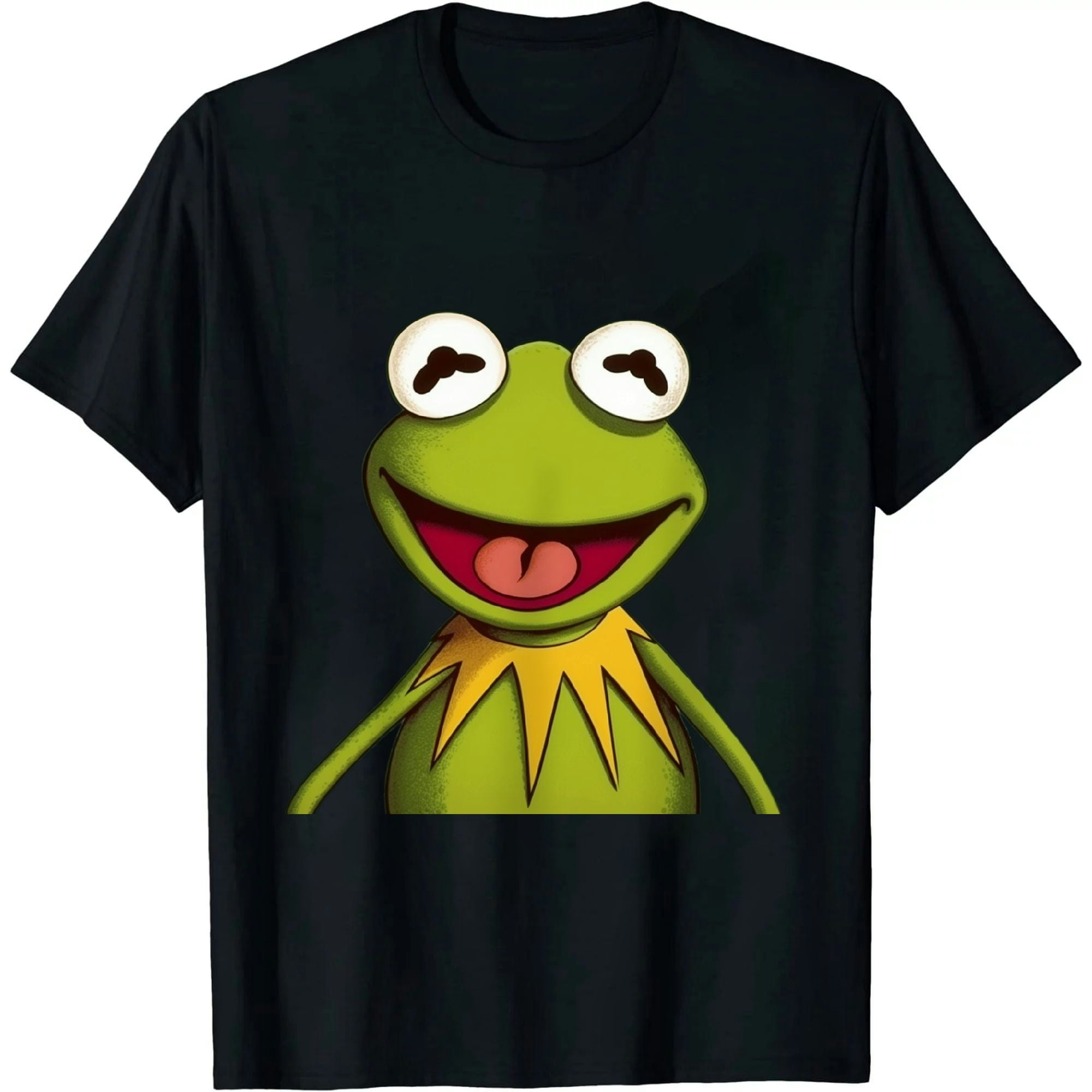 COMIO The Muppets Kermit Big Face Vintage Portrait T-Shirt - Walmart.com