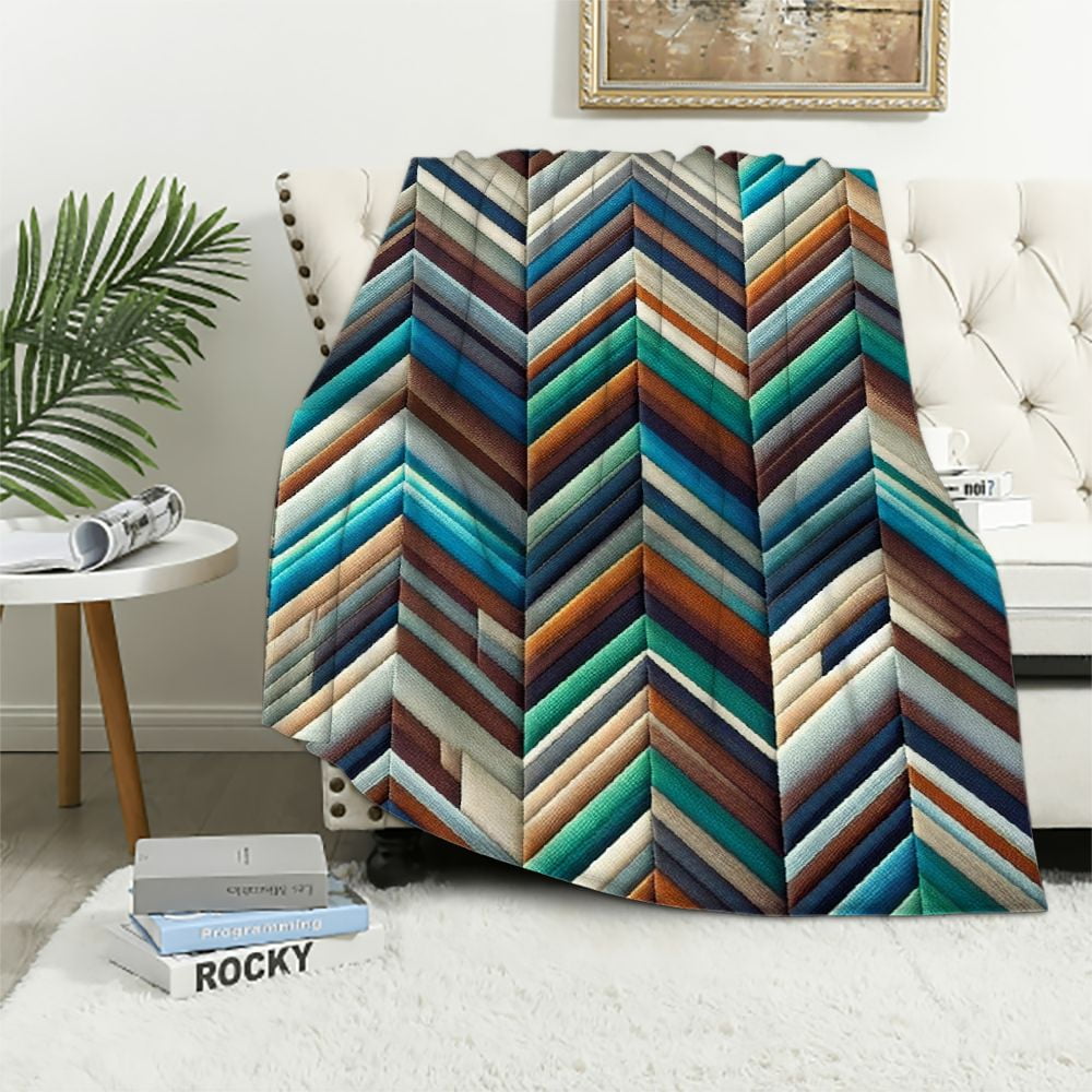 COMIO Throw Blanket Boho for Couch Bed, Throw for Home Decor ...