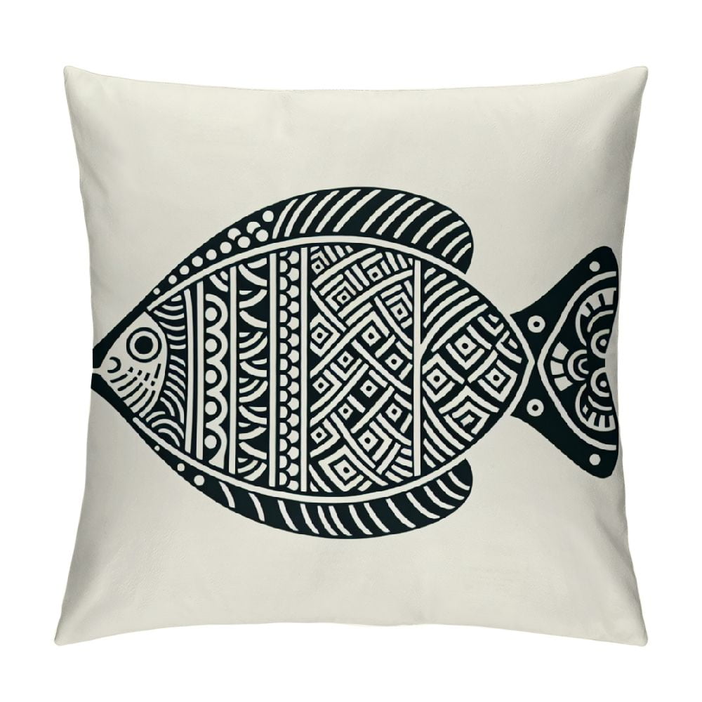 COMIO Throw Pillow Cover Decorative Square Cushion Cases for Home Sofa ...