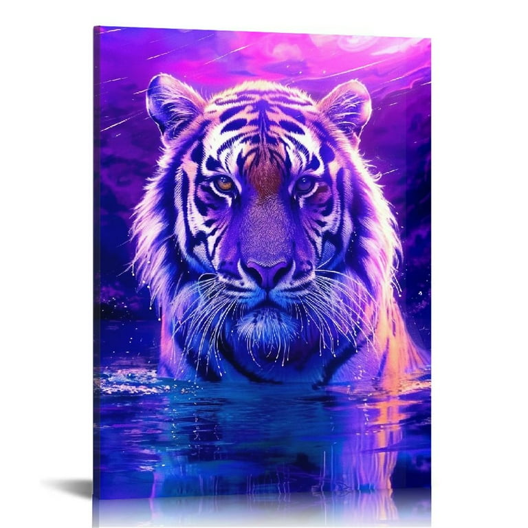 Purple Tiger Beautiful