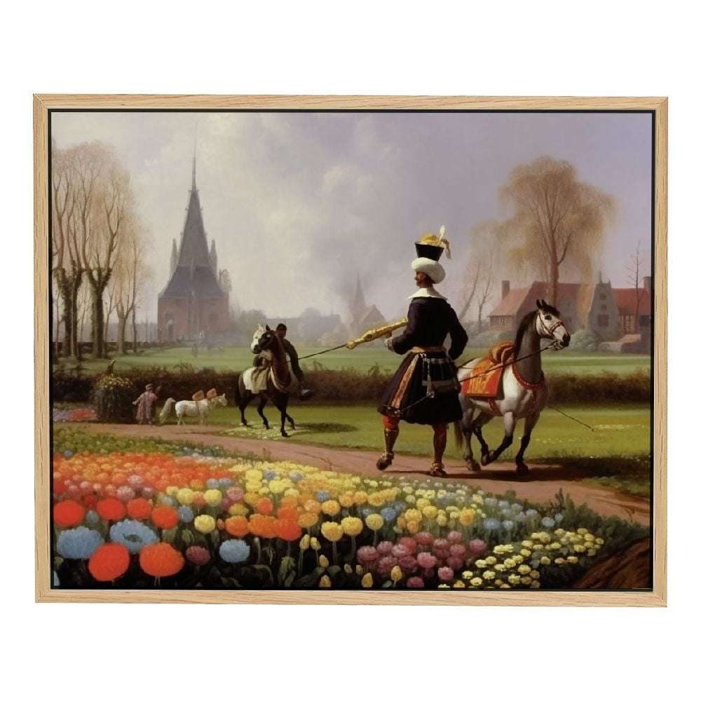 COMIO Tulip Folly Poster Romanticism Classical Art Canvas Poster Wall ...