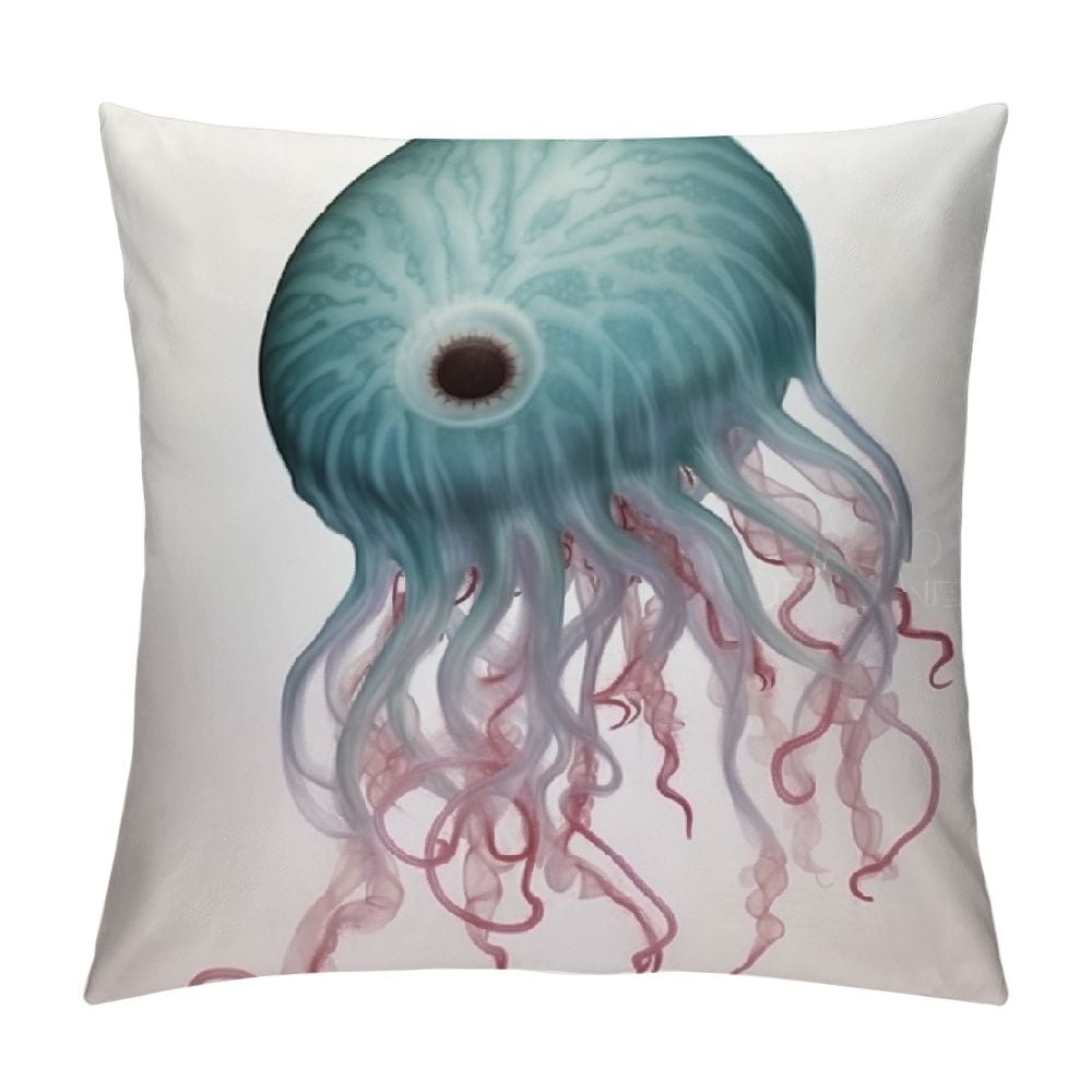 COMIO Turquoise Coastal Pillow Covers Beach Starfish Seashell Ocean ...