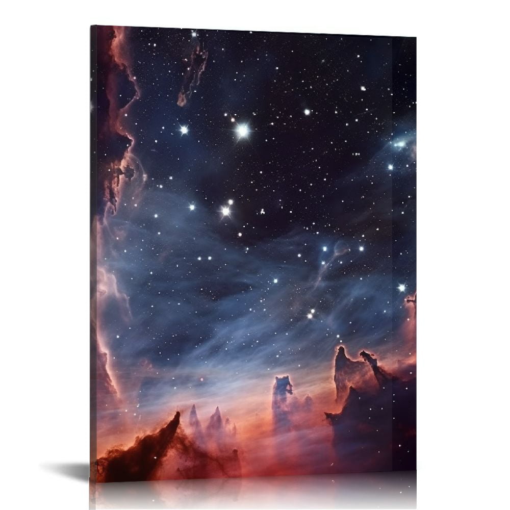 COMIO Universe Starry Sky Wall Art Outer Space Fantastic Nebula Galaxy ...