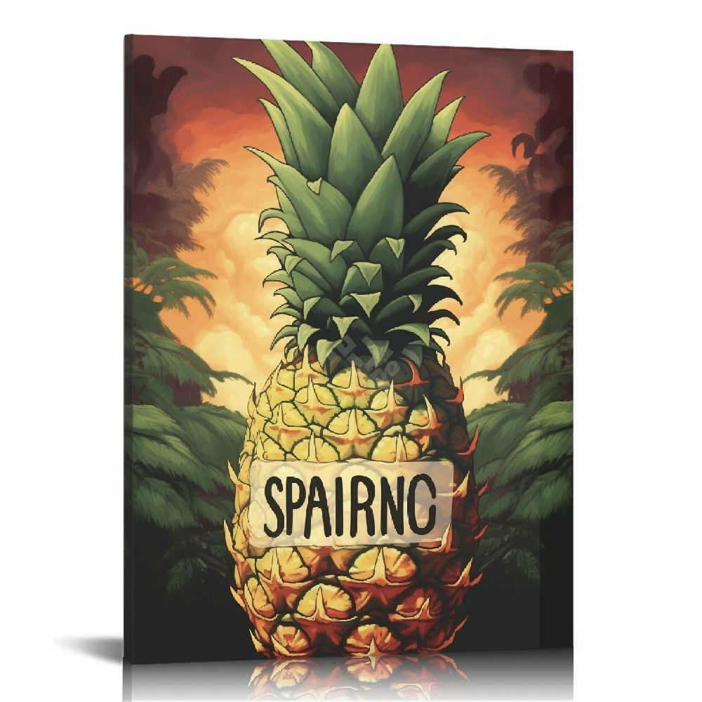 COMIO Upside Down Pineapple Wall Decor | Cute Pineapple Decor, Pineapple Decorations, Pineapple ...