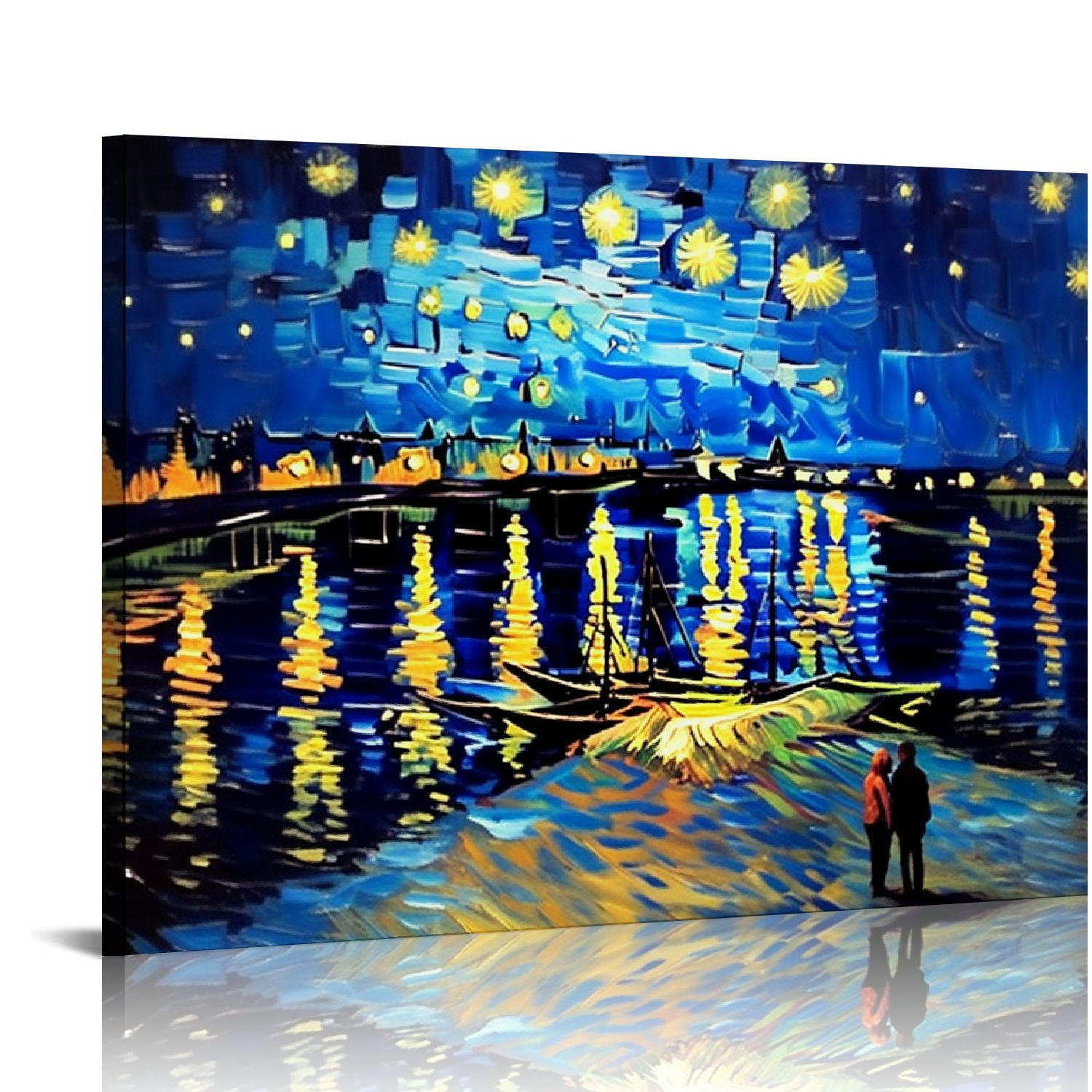 COMIO Van Gogh Canvas Wall Art Canvas Print Starry Night Van Gogh ...