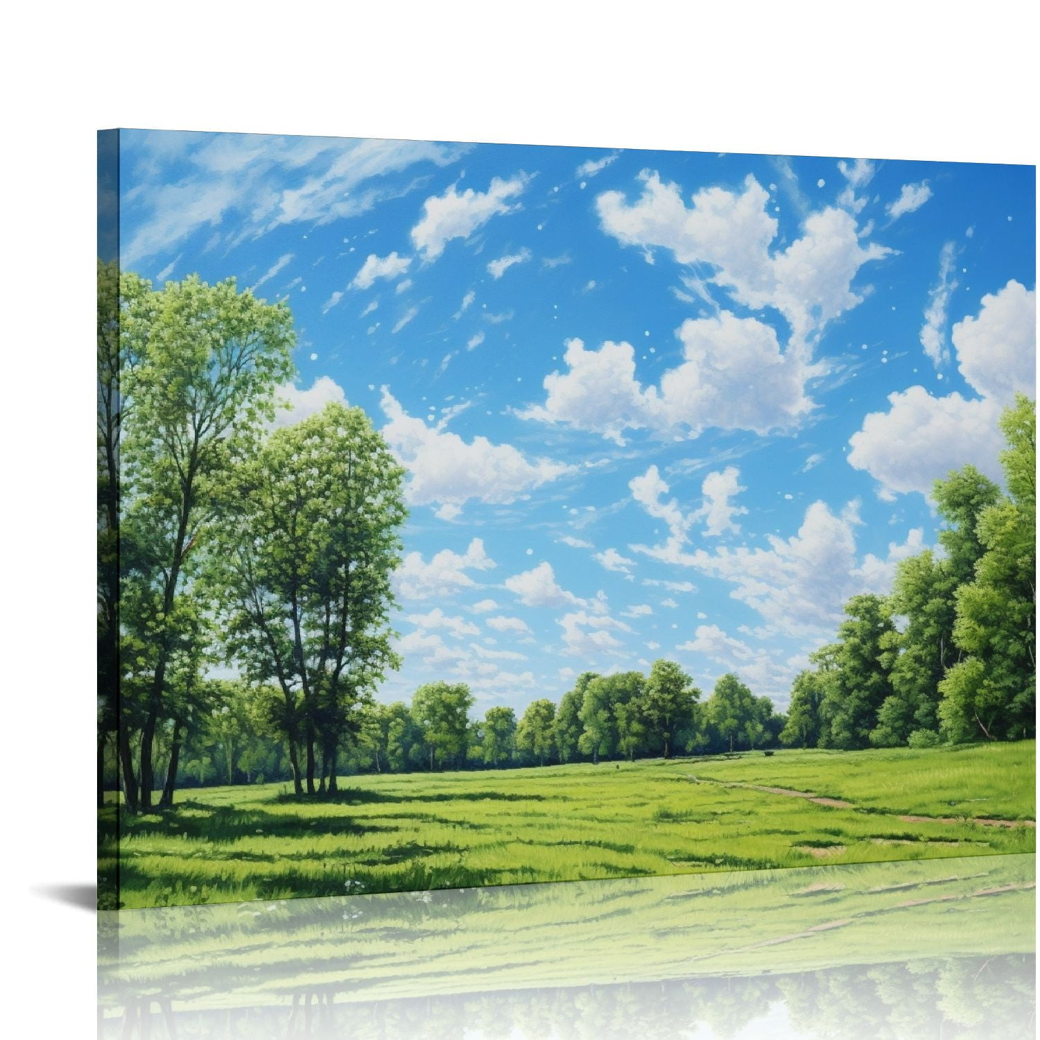 COMIO Vincent Van Gogh Canvas Wall Art - The White Orchard Prints ...