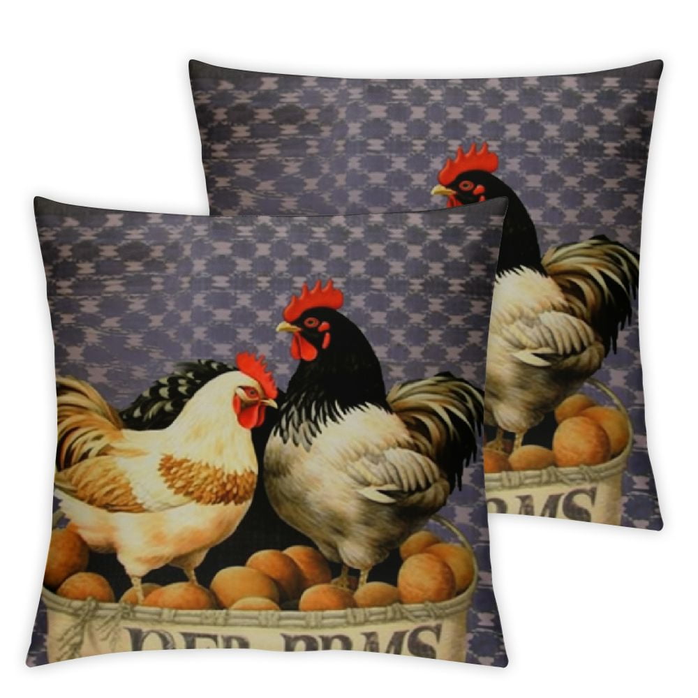 COMIO Vintage Black Black Buffalo Plaids Style Farmhouse Country Animal ...