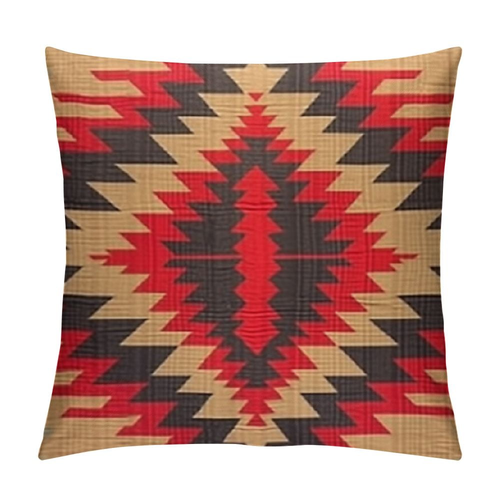 COMIO Vintage Ethnic Pattern Oblong Throw Pillow Covers Tribal Print ...