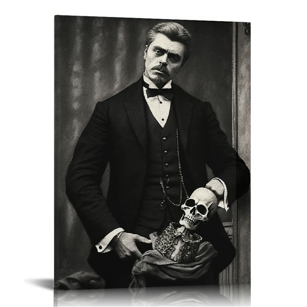 COMIO Vintage Headless Magician Poster - Retro Circus Magician Print ...