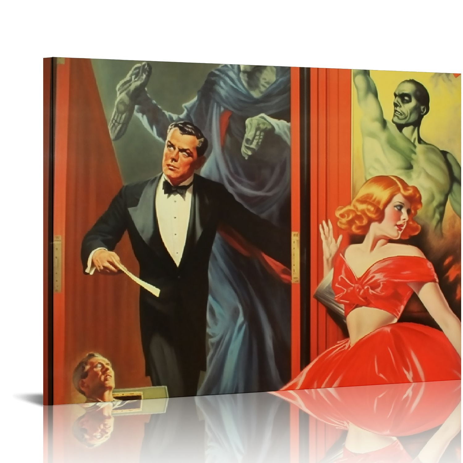 COMIO Vintage Huge Original Art Deco 'Carter the Great' the Magician ...