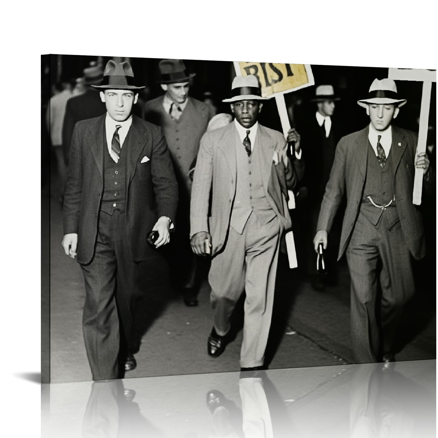 COMIO Vintage Prohibition Beer Poster LARGE- Unique Wall Art Decor for ...