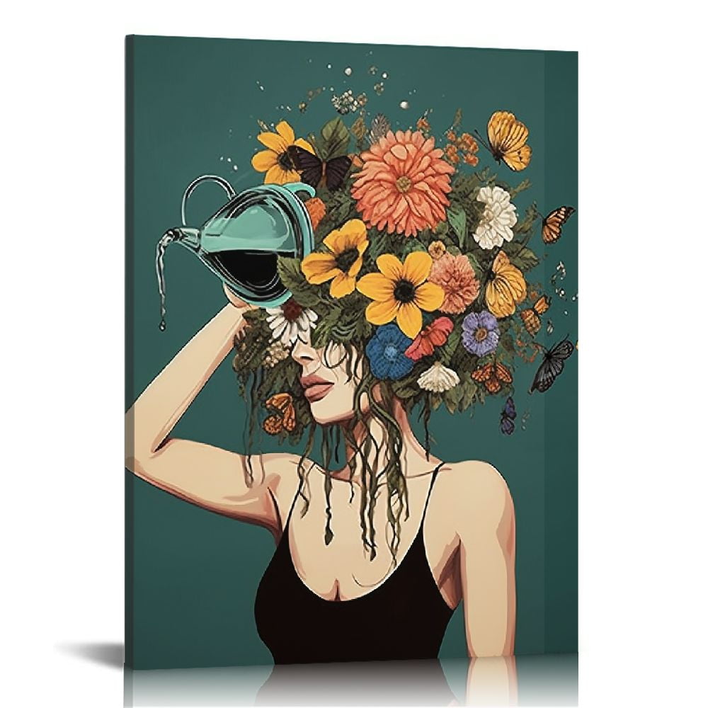 COMIO Vintage Tin Signs Be Kind to Your Mind Hippie Boho Art Poster ...