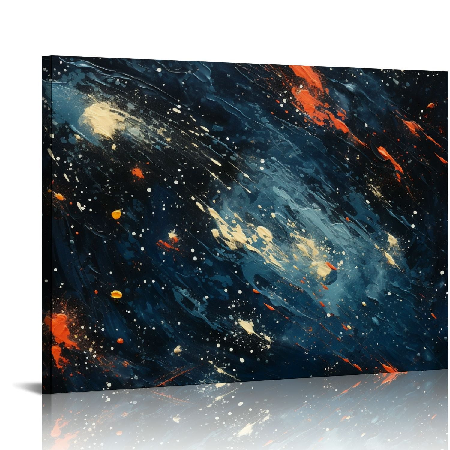 COMIO Wall Art Star Field in Space and A Nebulae Painting The Picture ...