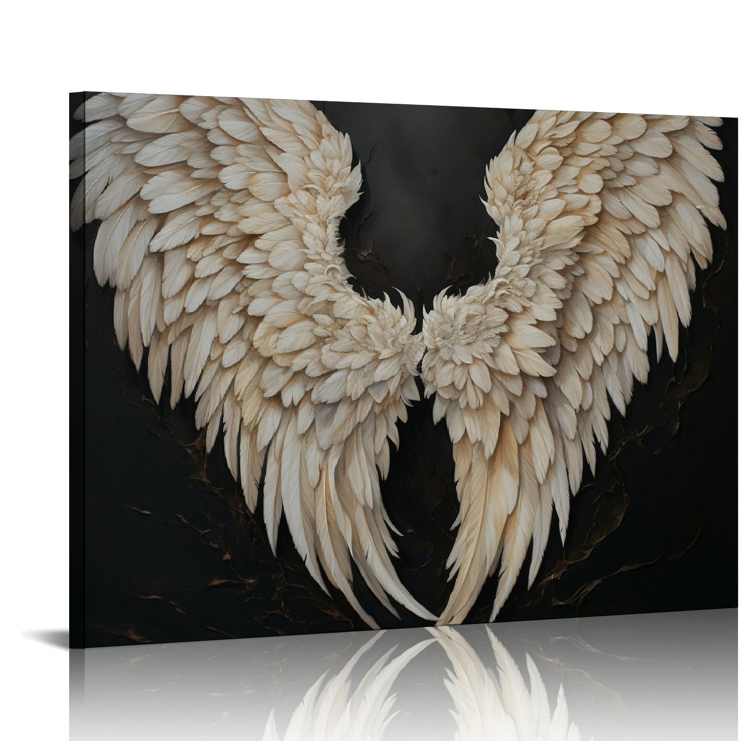 COMIO Wall Art Wings Painting Prints on Canvas Modern Abstract Girl ...