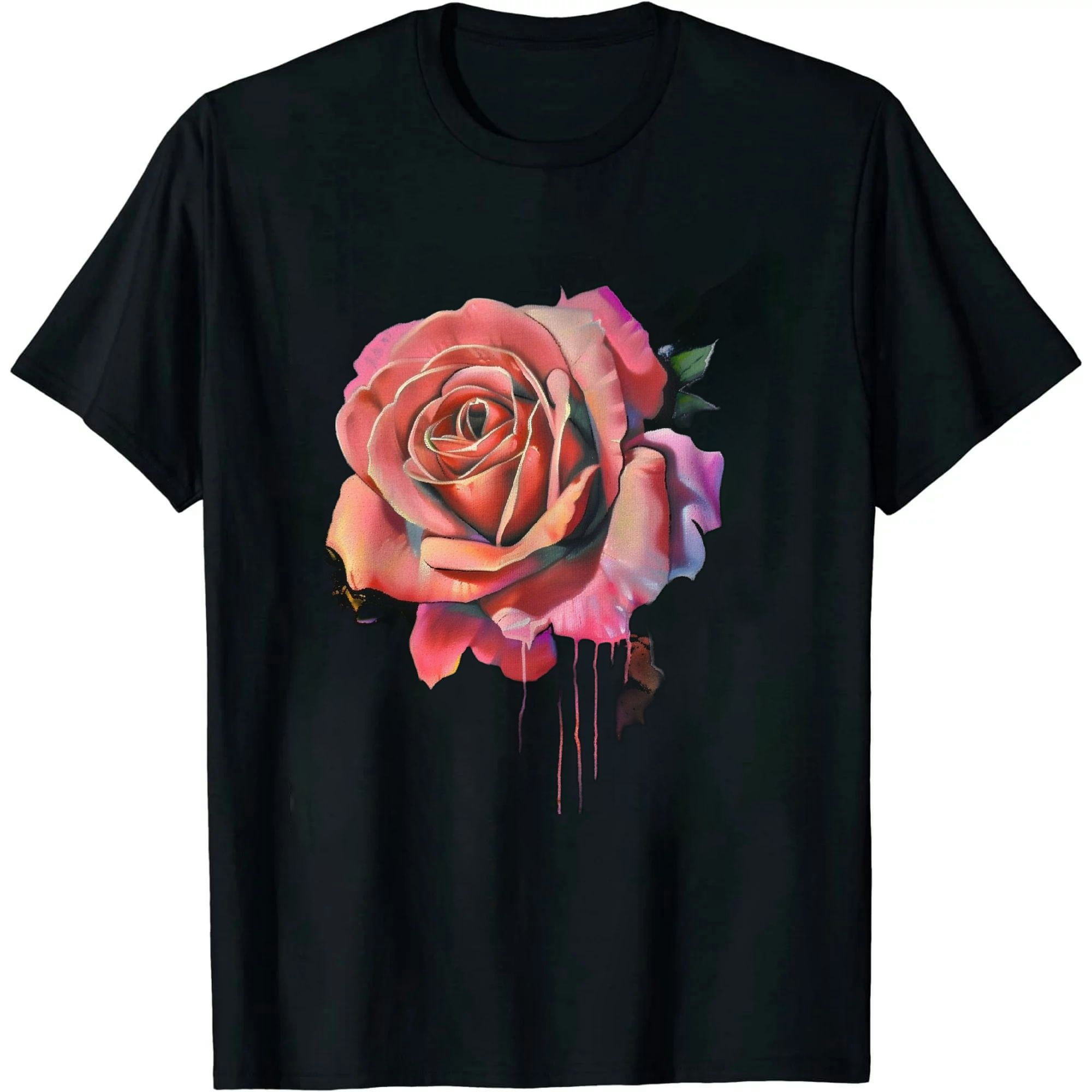 COMIO Water Color Rose Art - Garden Gardener Botanist Flowers Rose T ...