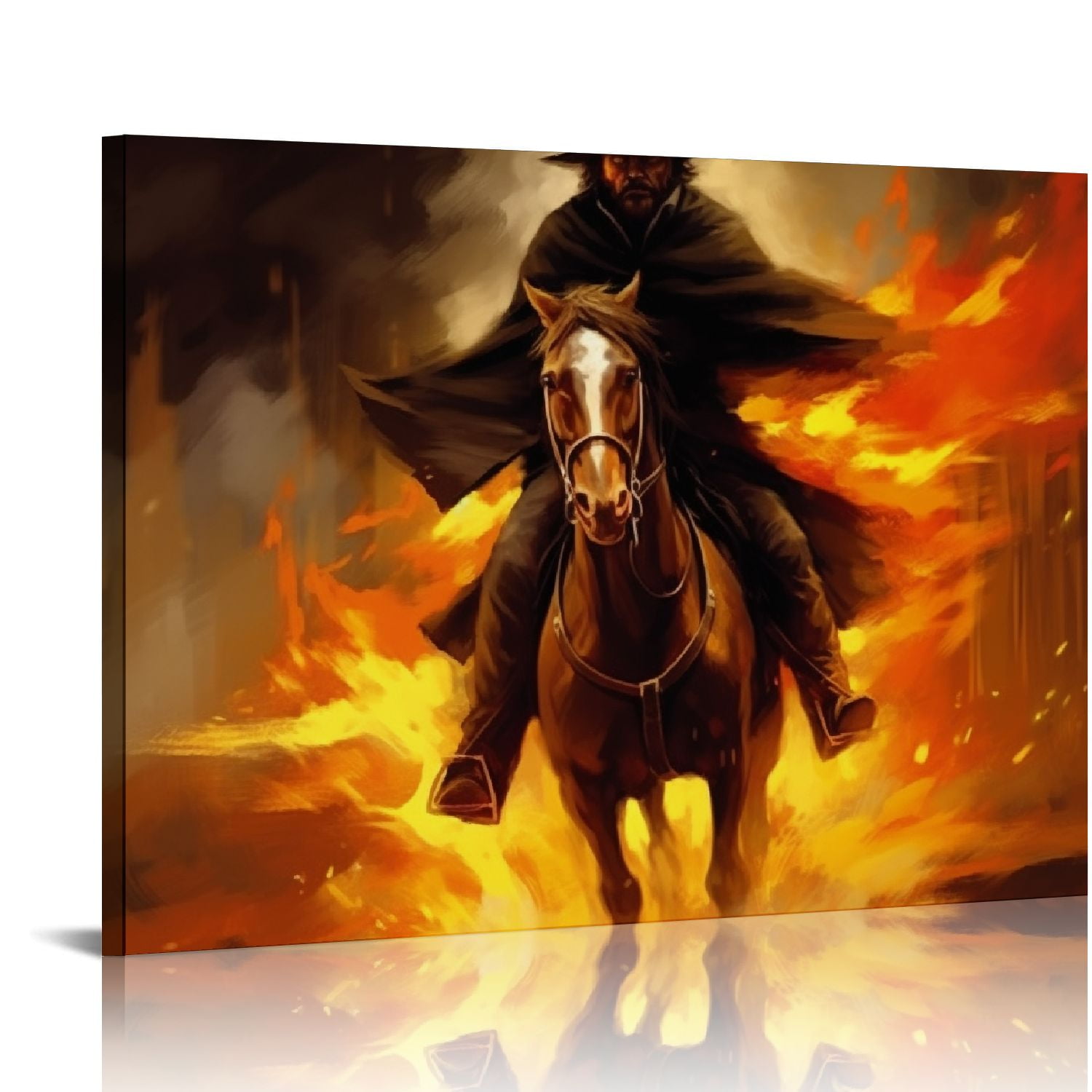 COMIO Western Cowboys Print, Vintage Cowboy Decor, Cowboy Western Wall ...