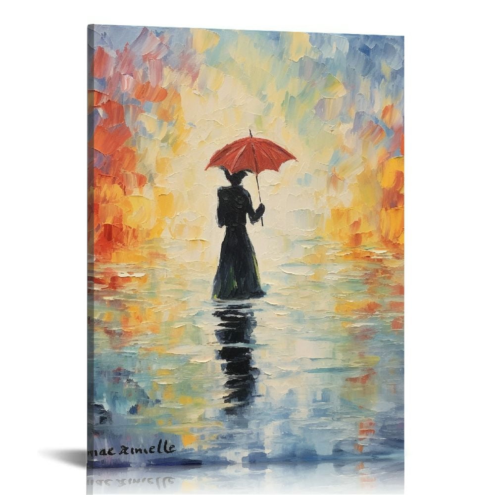 COMIO Wieco Art Framed Art Ballet Dancers Paintings Abstract Canvas ...