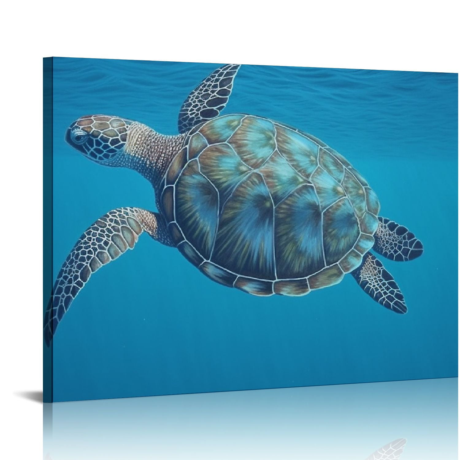 COMIO Wild Sea Turtle Nature Life Room Aesthetics Posters Canvas ...