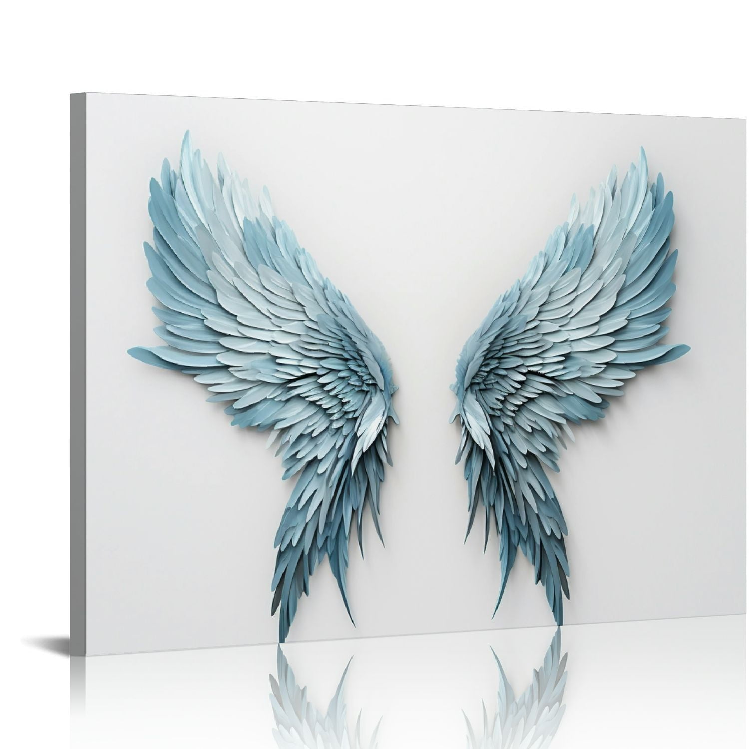 COMIO Wings Poster Abstract Pictures White Wings Wall Art、 Wings ...