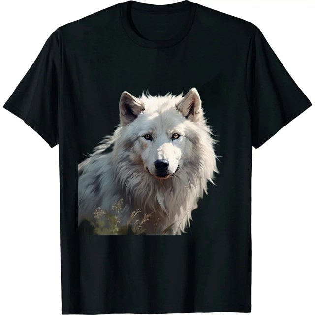 COMIO Wolf T-Shirts for Men Muscle Fitness Short Sleeve T-Shirt Fashion Print Sweatshirt ...