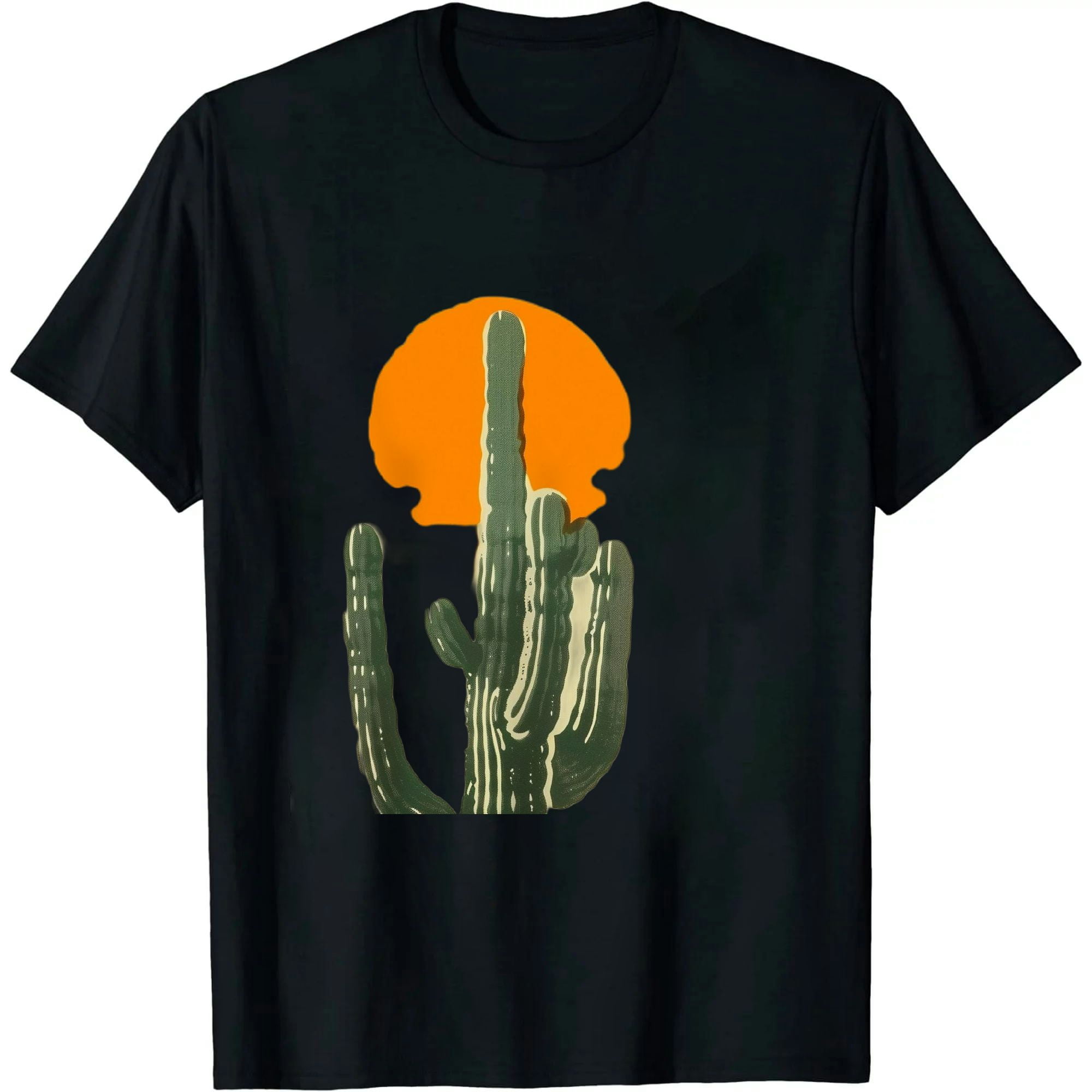 COMIO Women's Joshua Tree Cactus Vintage Tissue Tee - Walmart.com
