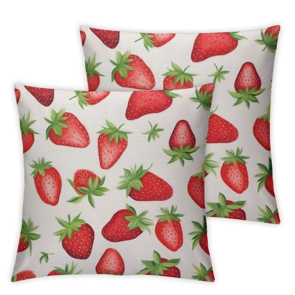 COMIO cottage core decor,Strawberry Pillow,Strawberry Couch,Strawberry ...