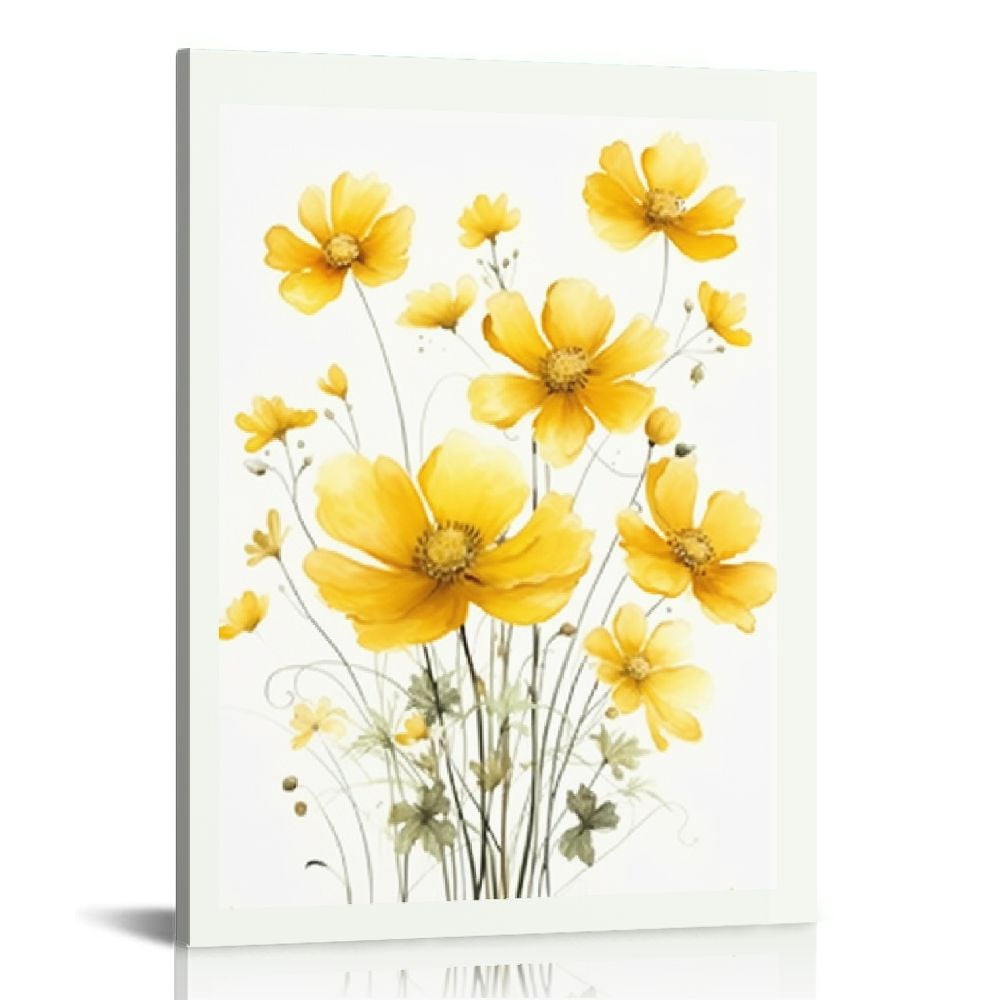 COMIO flowers art prints, poster set,flower ,botanical wall art,wall ...