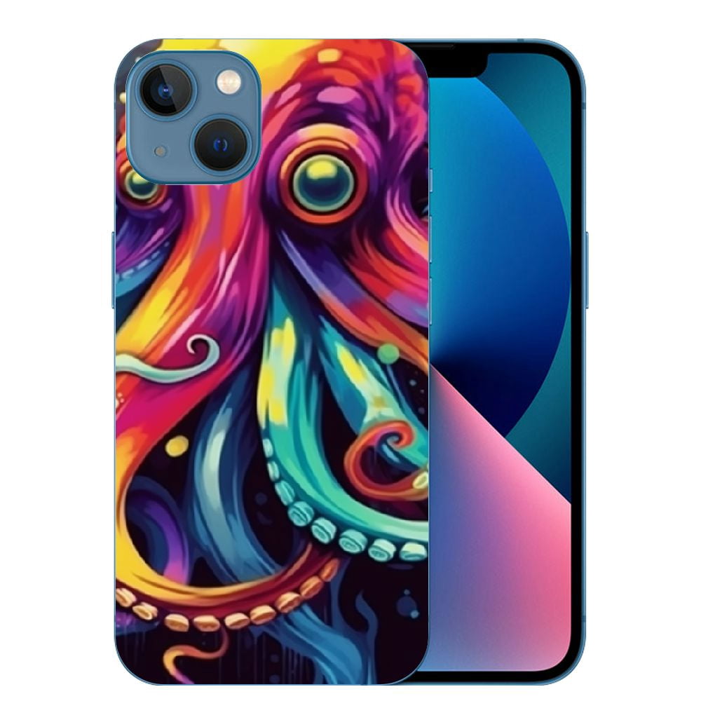 COMIO iPhone 14 Psychedelic Octopus Street Art Graffiti Festival Rave ...