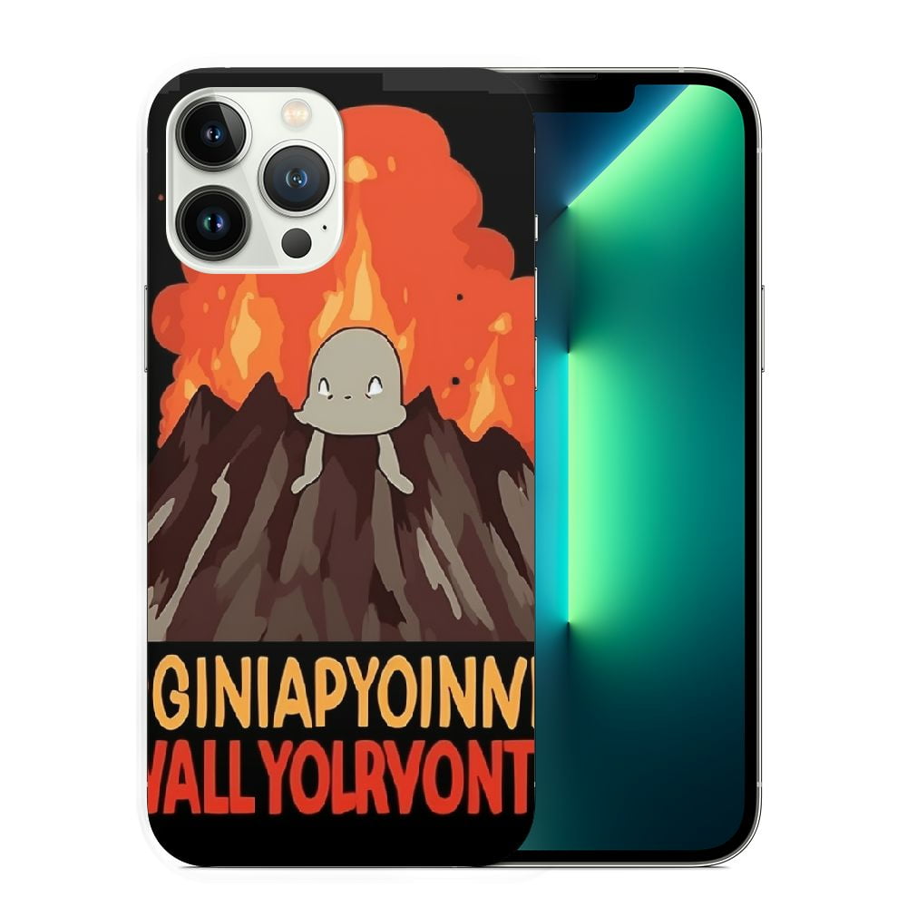 COMIO iPhone 15 Cool Volcano Gift For Men Women Lava Magma Eruption ...