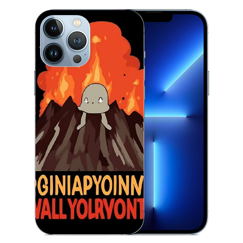 COMIO iPhone 15 Cool Volcano Gift For Men Women Lava Magma Eruption ...