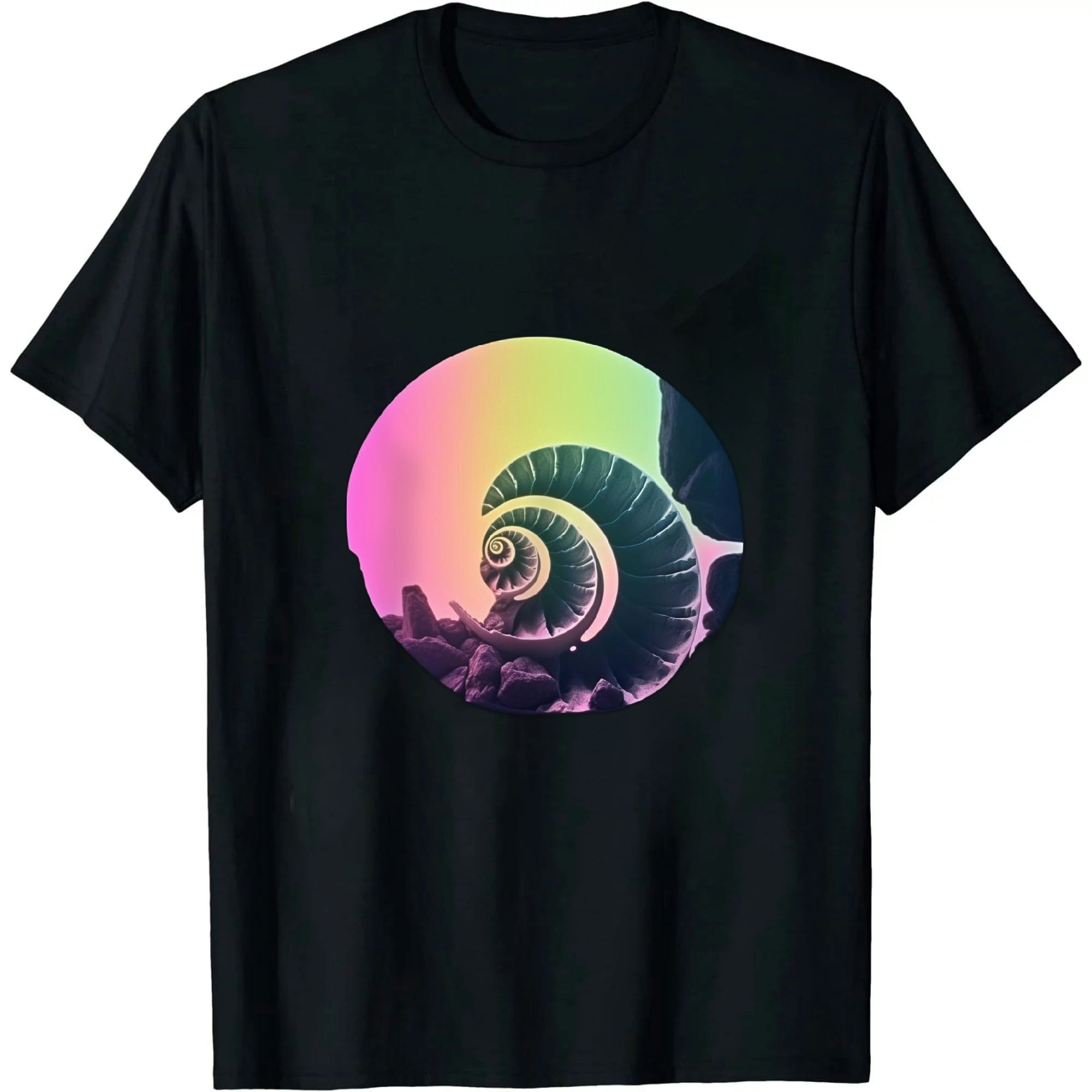 COMIO nautilus shells colorful shirt - Walmart.com