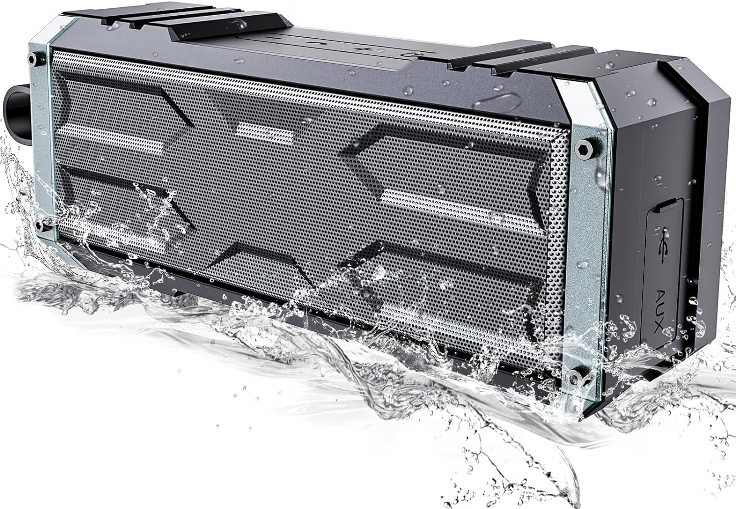 COMISO Bluetooth Speaker, Portable Speaker V5.3 with 20W Loud Stereo ...