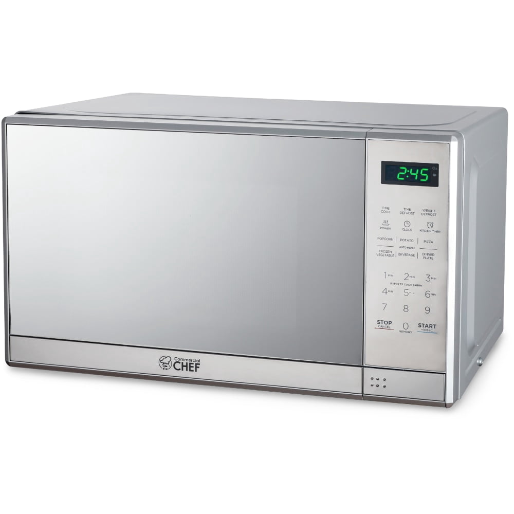 Free Shipping! Commercial Chef Small Microwave Oven 0.7 Cu Ft 700W with ...