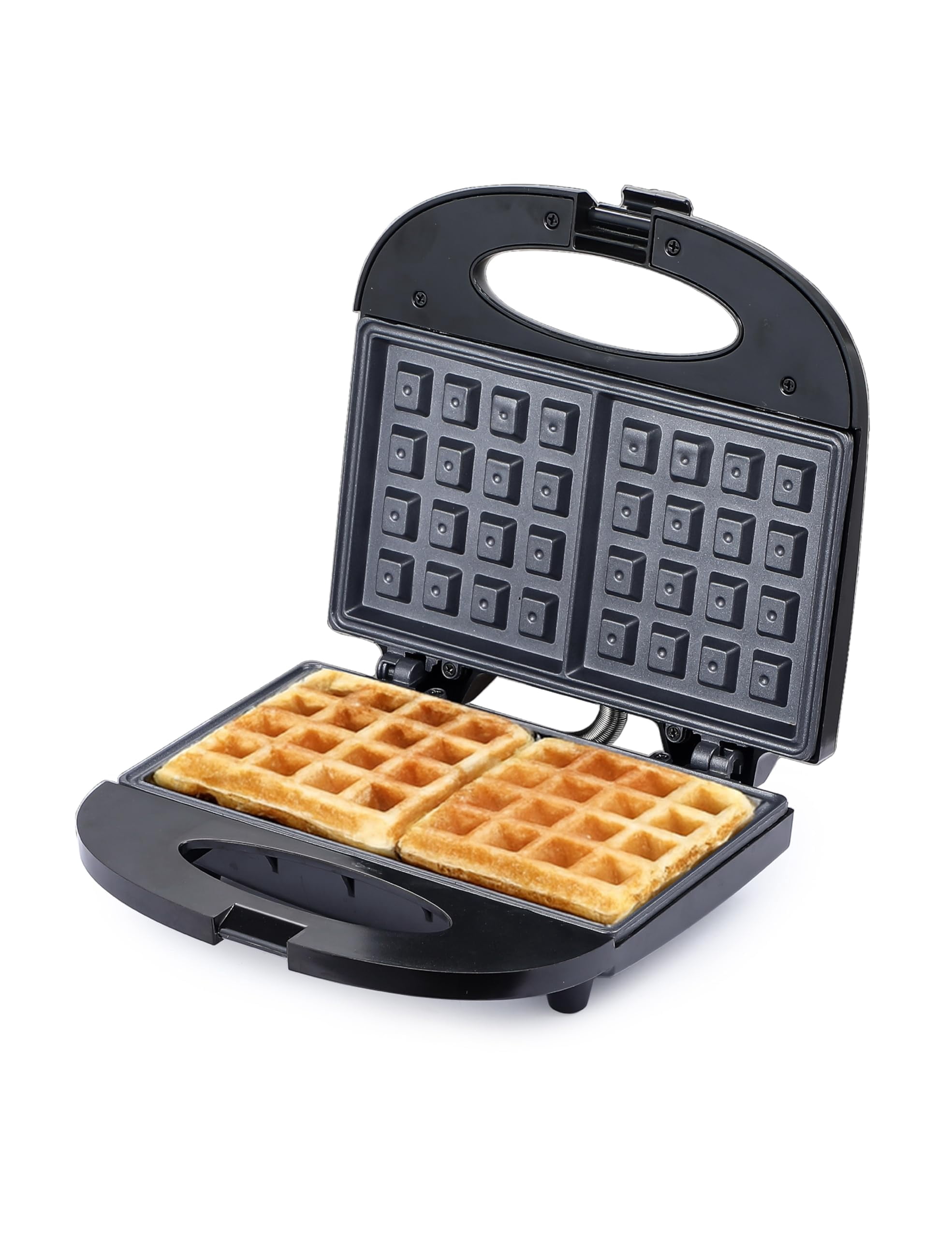 COMMERCIAL CHEF Waffle Maker, Nonstick Mini Waffle Maker, Easy-to-Clean ...