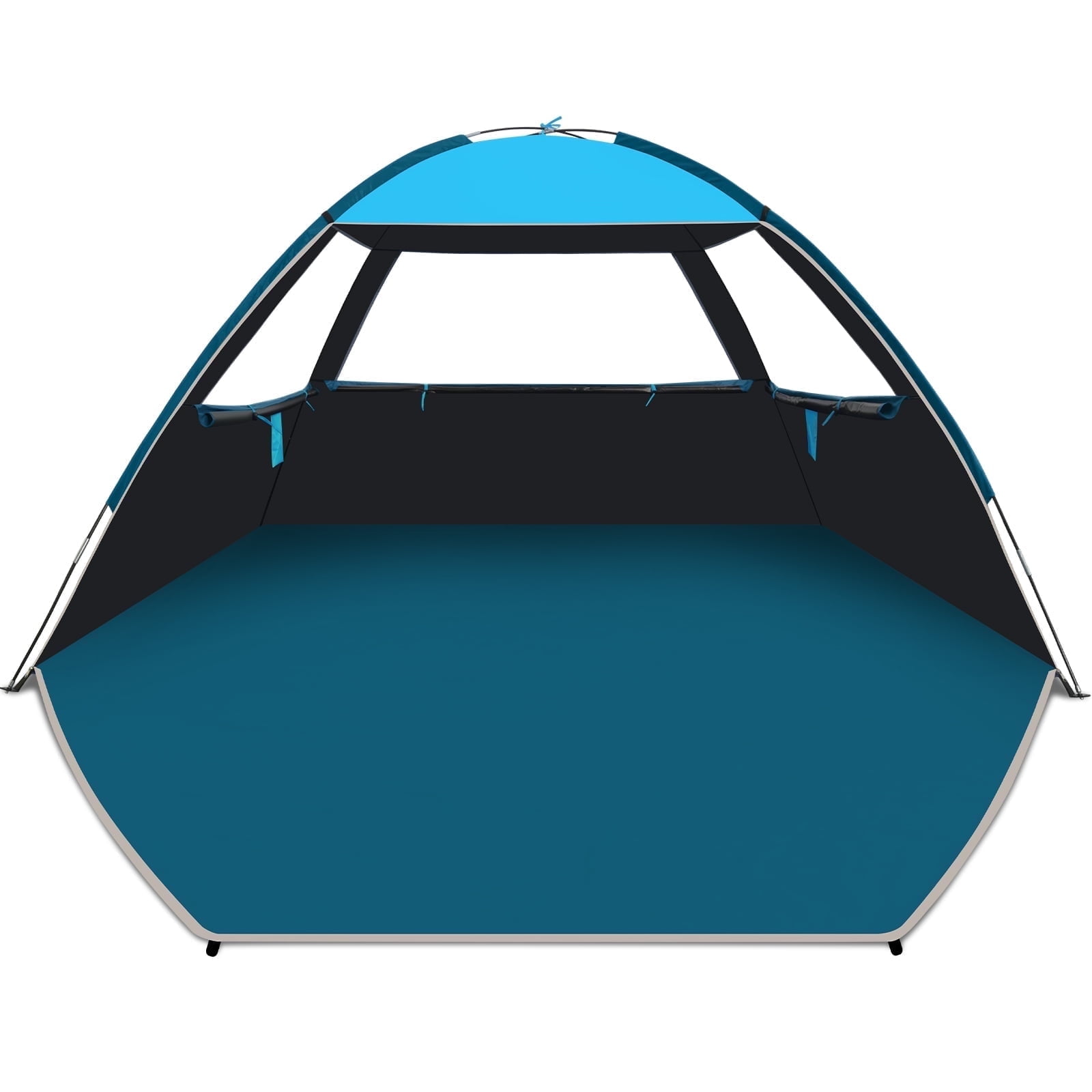 Commouds Beach Tent for 6-7 Person, Easy Set-up Sunshade Canopy, UPF 50 ...