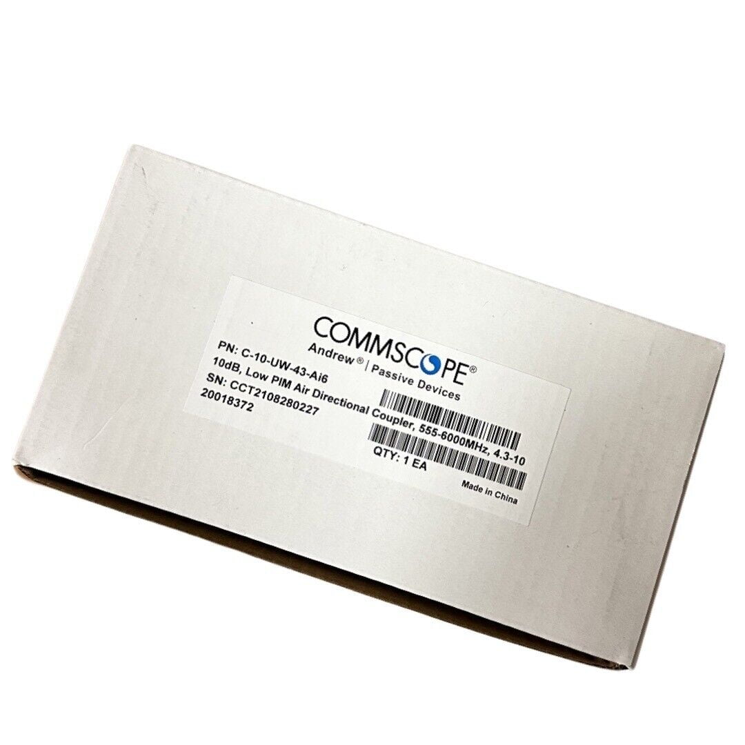 COMMSCOPE ANDREW SOLUTIONS | C-10-UW-43-AI6 10DB LOW PIM AIR DIR ...