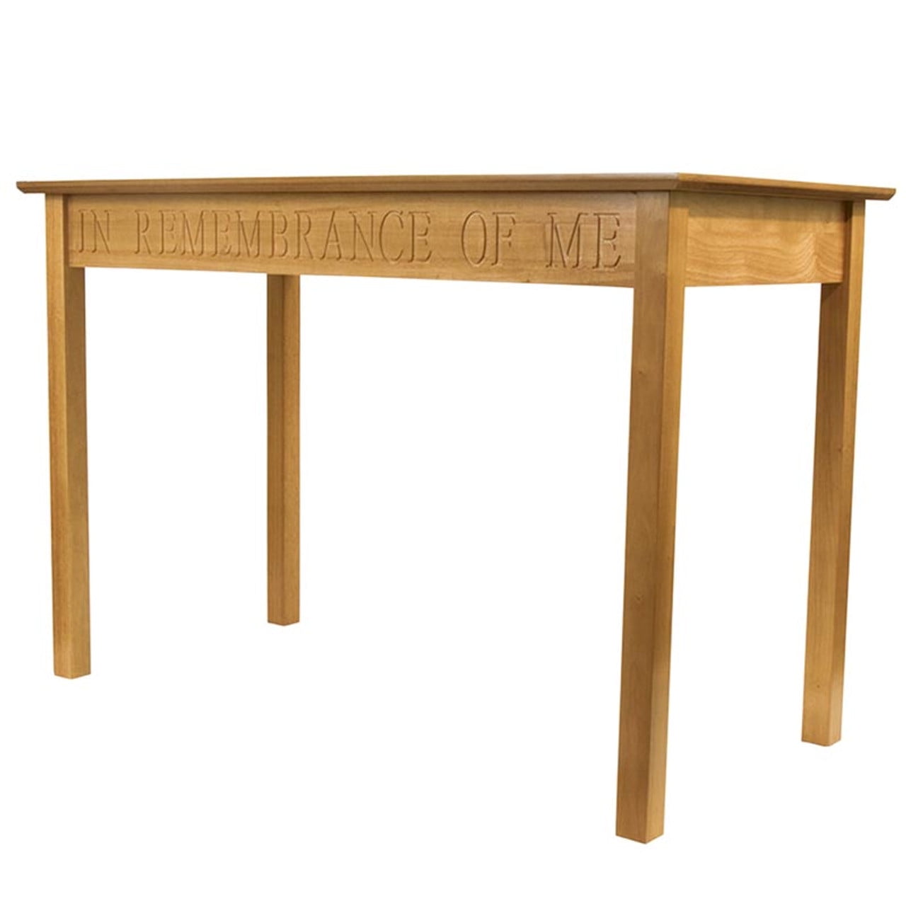 COMMUNION TABLE-PECAN FINISH - Walmart.com