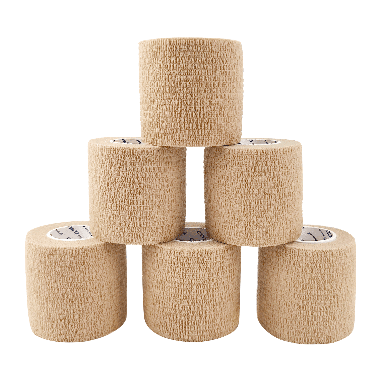 COMOmed Self-Adhesive Bandages First Aid Medical Tape 2" x 5 Yards 6 ...