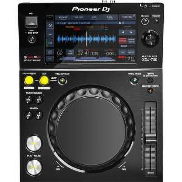 Pioneer XDJ-700 Compact Portable Digital DJ Player, 7in LCD Screen, USB ...