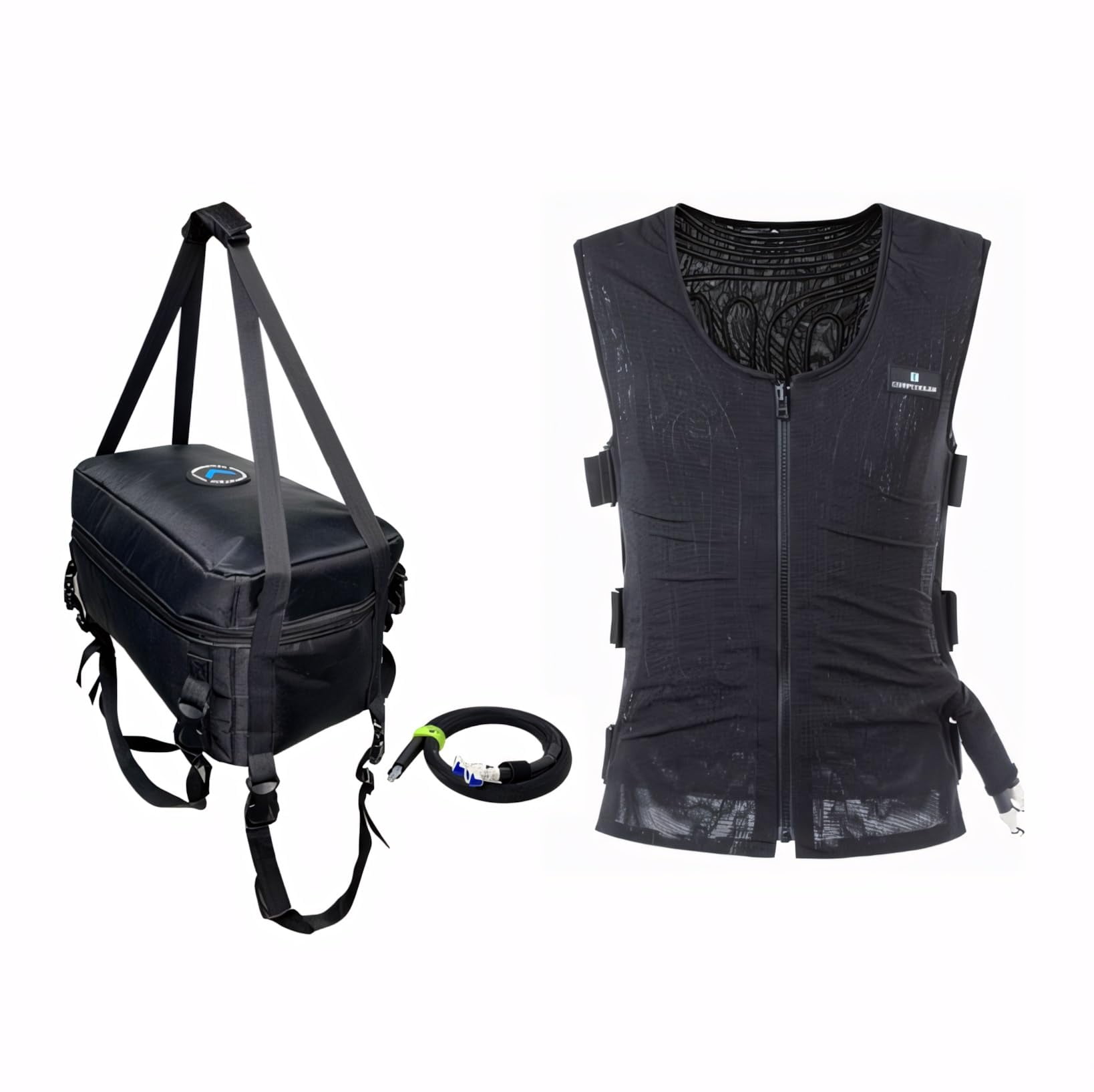 COMPCOOLER Motorcyclist ICE Chest Solo Cooling System Includes a Tubing ...