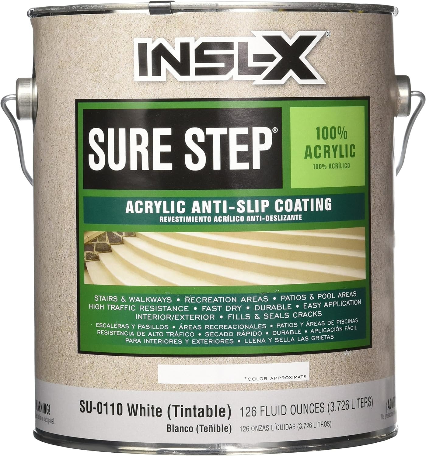 COMPLEMENTARY COATINGS SU0110092-01 INSL-X Sure Step Acrylic Tintable ...