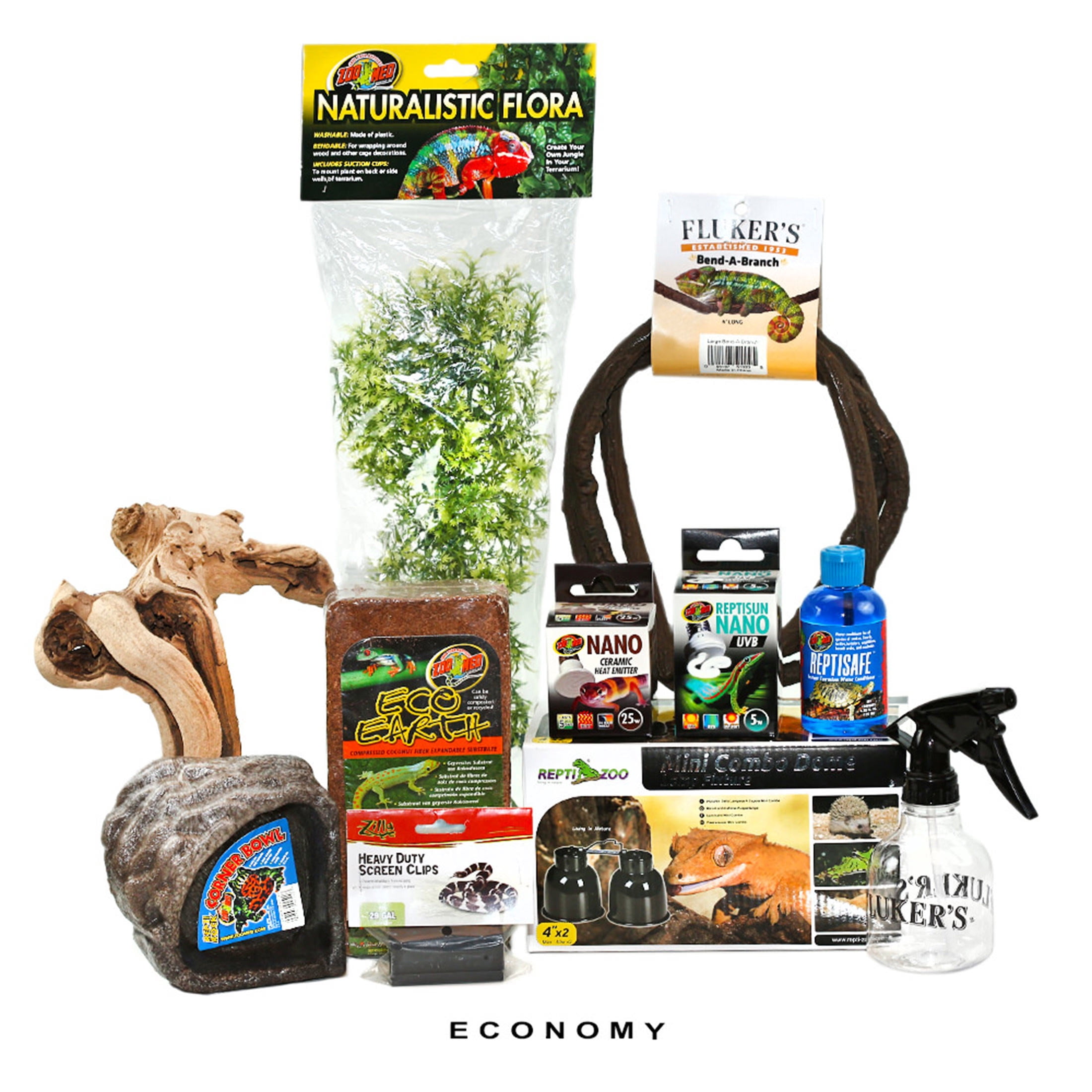 COMPLETE 20 Gallon Tree Frog Setup - Economy - Without Tank - Walmart.com