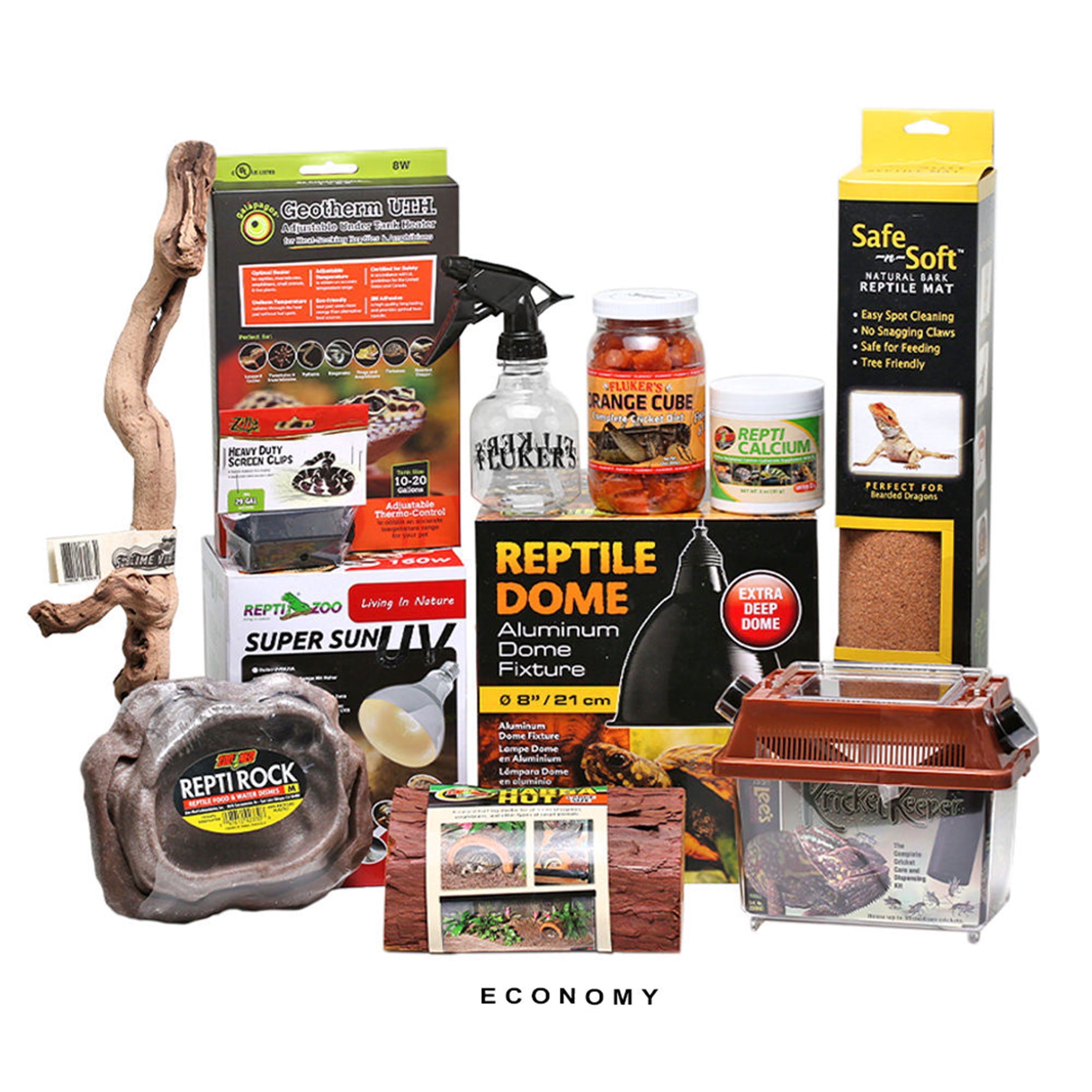 COMPLETE Baby Bearded Dragon Setup - Economy - Without Tank - Walmart.com