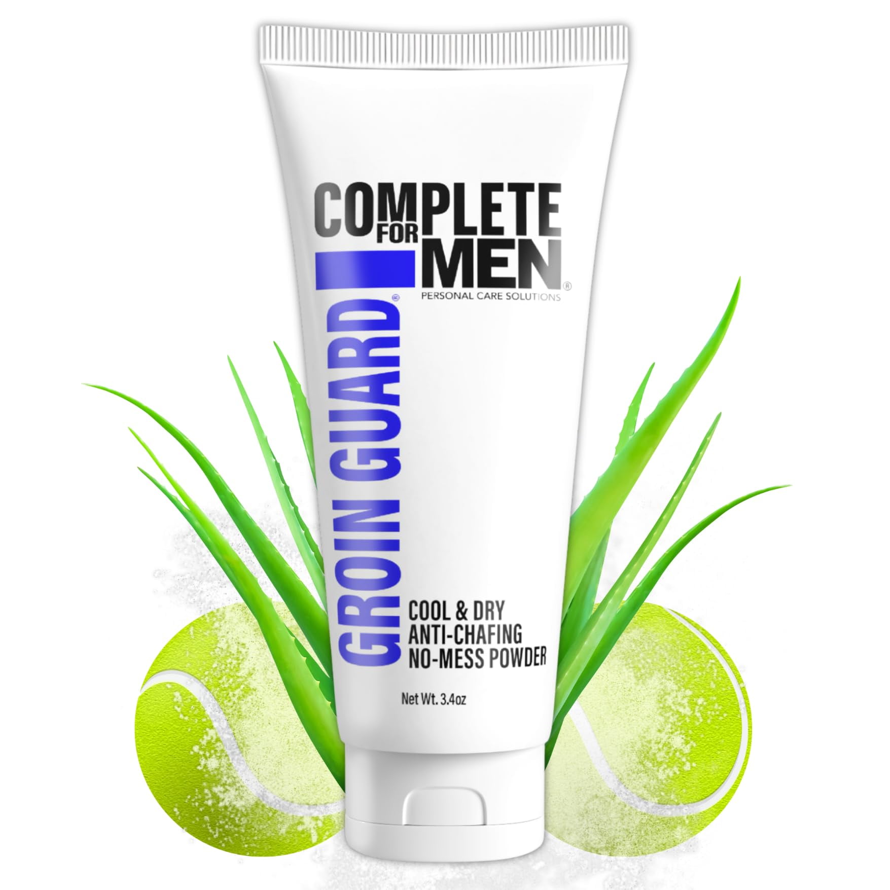 COMPLETE FOR MEN - SBF3 Groin Guard Anti Chafing Cream: Aluminum ...