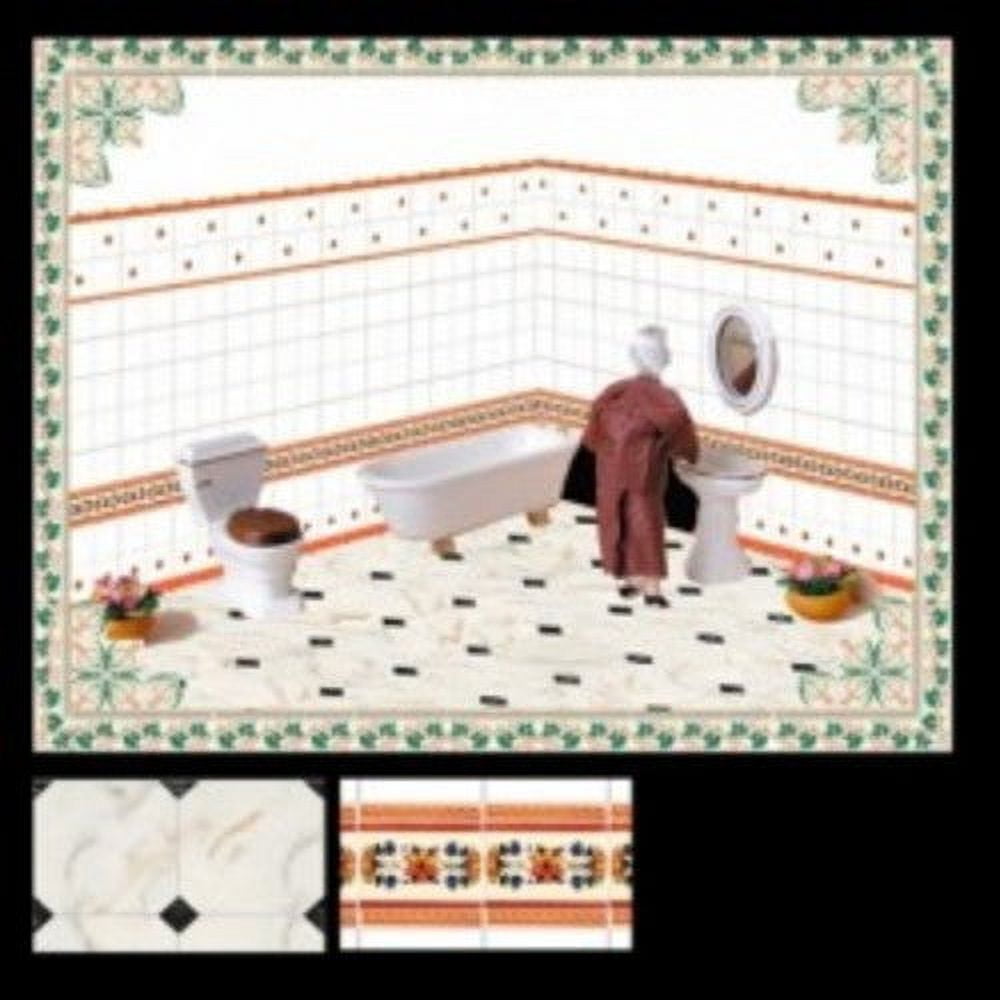 COMPLETE ROOM DECO PKG Miniature Scale - Walmart.com