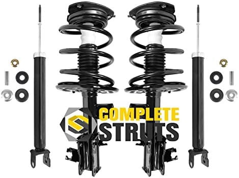 COMPLETESTRUTS - Front Complete Strut Assemblies with Coil Springs and ...