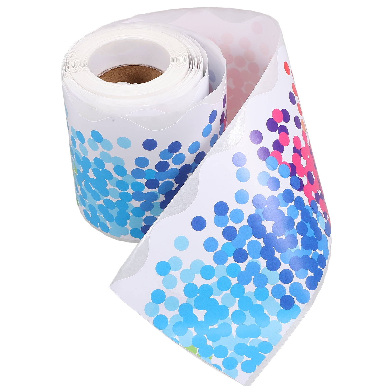 COMPUKAS 1 Roll Dot Removable Border Adhesive Classroom Wall Decals For ...