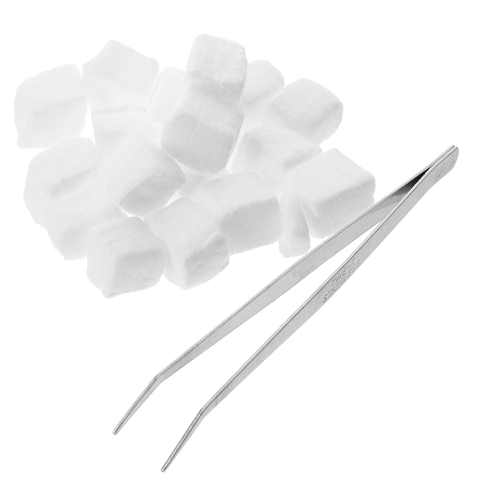 COMPUKAS 1 Set 48 Blocks Ceramic Fiber Wicks for Tabletop Fire Pit ...