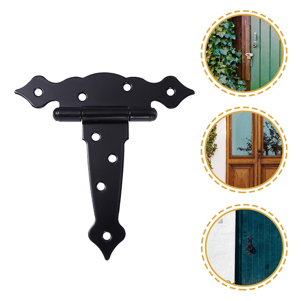 COMPUKAS 1 Set Exterior Hinges T-Strap Design Durable and Smooth ...