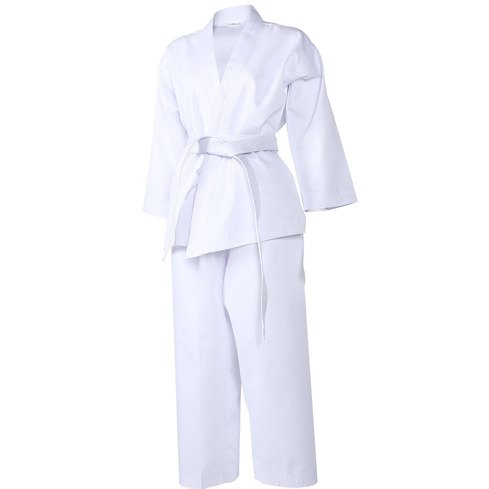 COMPUKAS Adults Fitted White Karate Uniform 1 Set by Compukas for ...